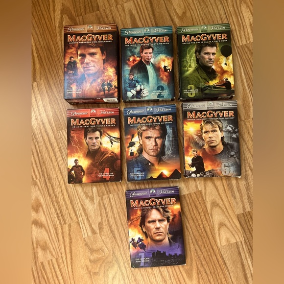 Paramount | Other | Macgyver The Complete Series Dvd Set Seasons 7 ...